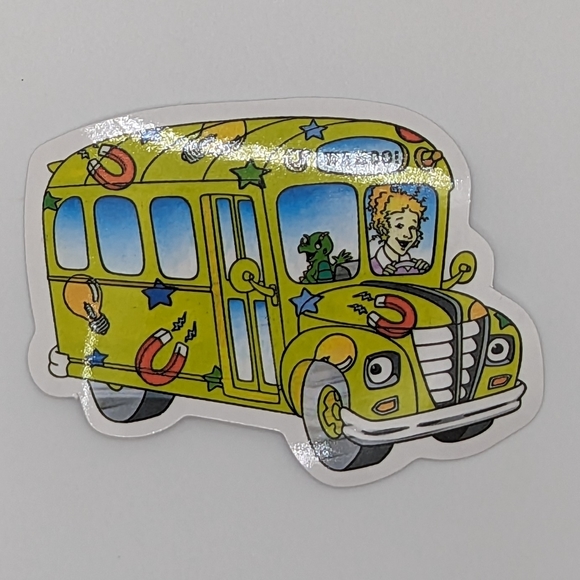 Source Unknown | Design | Magic School Bus Sticker | Poshmark